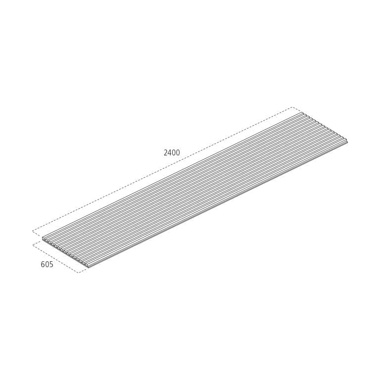 Light Oak Acoustic Slat Wall Panel | Buy Online