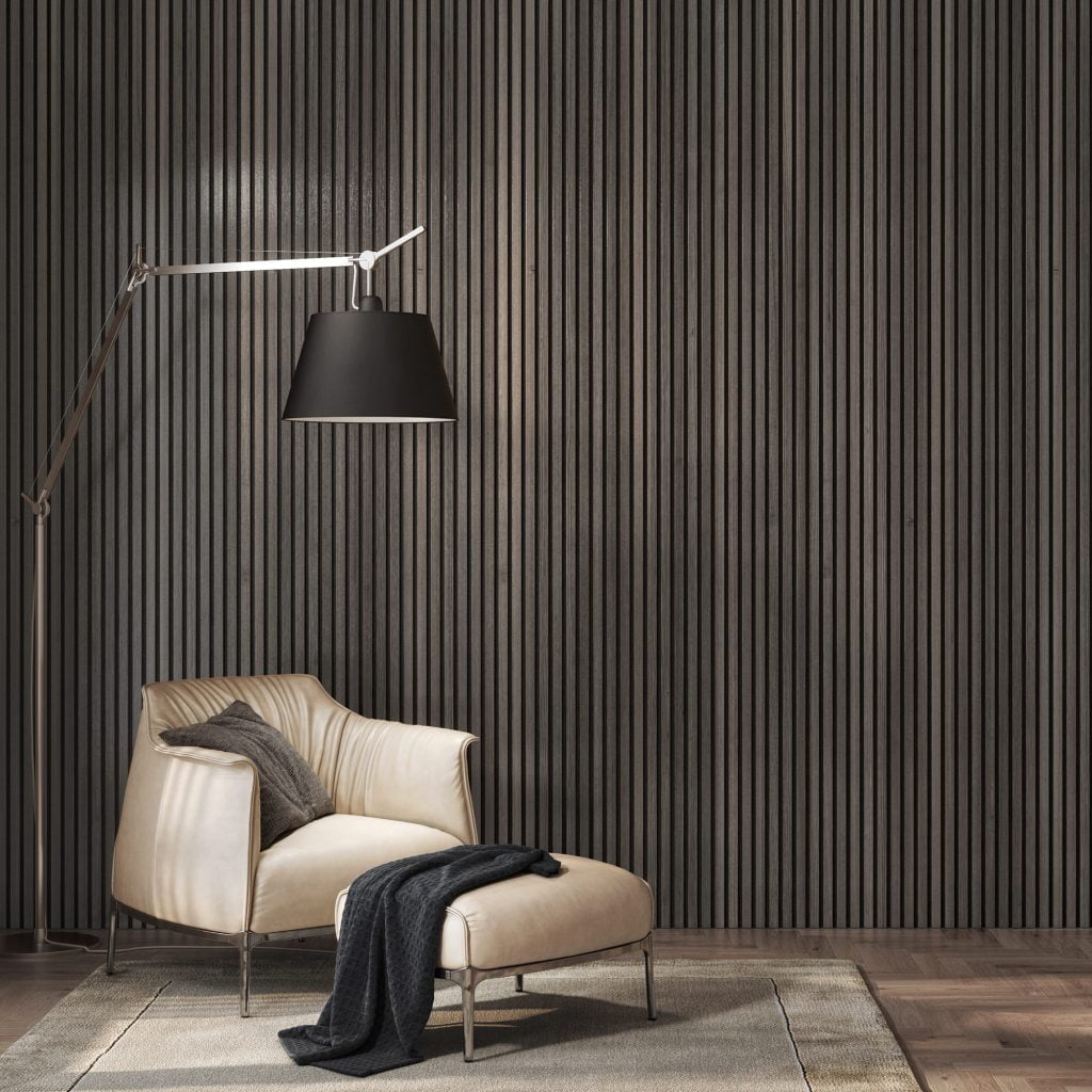Smoked Oak Acoustic Slat Wall Panel | Buy Online